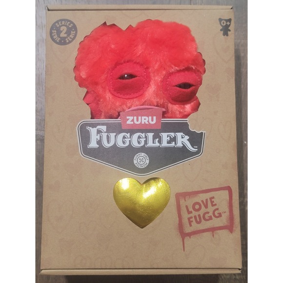 Zuru | Toys | Zuru Fuggler Series 2 Love Fugg Red Heart Monster Plush ...